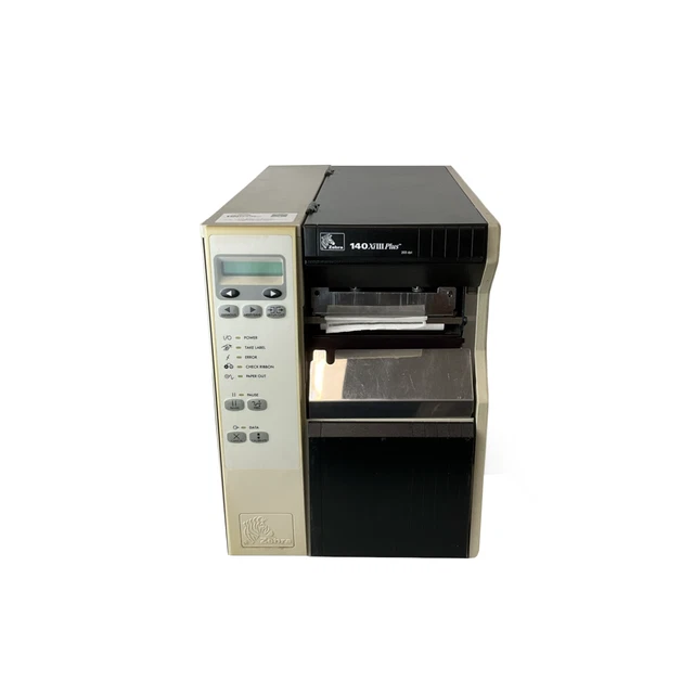 ZEBRA 140XIIII PLUS 140-741-00000 USB Ethernet Industrial Label Printer ...