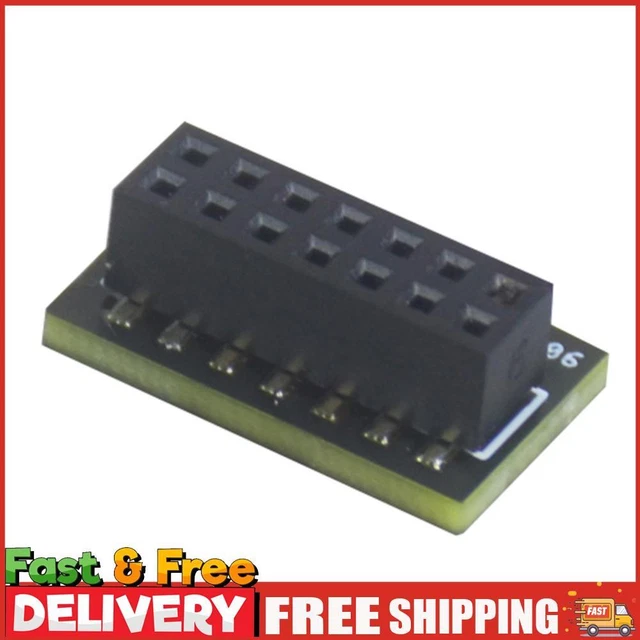 REMOTE CARD SPI TPM SPI Module TPM 2.0 Module Chip 14 Pin for Asrock ...