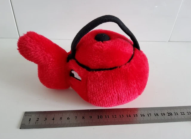 RARE SINGING KETTLE Plush Soft Cuddly Toy Red Teapot Spout Handle Metro ...