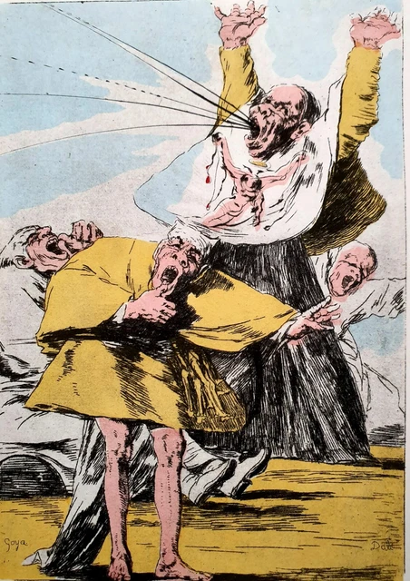 DALI*GRAVURE*ORIGINALE*GOYA*SIGNEE*ART*MUSEUM*VINTAGE*PIRUETA DE ...