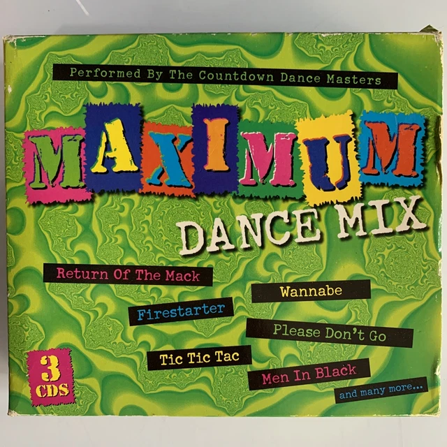 COMPTE À REBOURS Dance Masters Maximum Danse Mix (CD, 3 Disques) EUR 9 ...