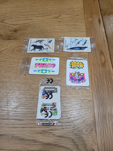 VINTAGE RETRO CEREAL Box Stickers Kelloggs Tony Tiger Coco Pops ...