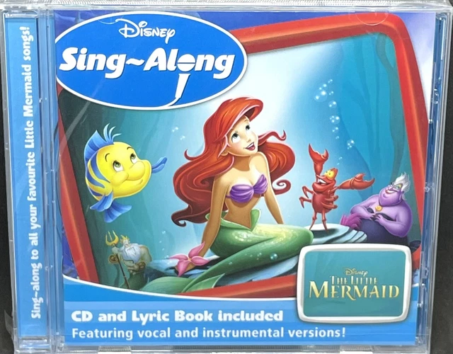 DISNEY SING-ALONG - The Little Mermaid, Cd Album & Lyric Book, (2019 ...