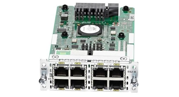 CISCO NIM-ES2-8 8-PORT Gigabit Ethernet LAN Switch Network Interface ...