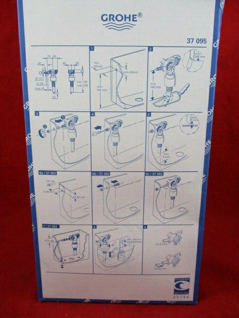 GROHE DAL FÜLLVENTIL 37092 für Spülkasten 37092000 mit ...