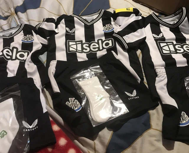 NEWCASTLE UNITED BABY Job Lot Kit 6-9 And 9 To 12 Month Castore New £35 ...