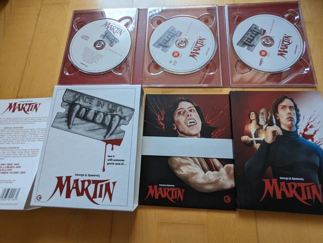 GEORGE ROMERO'S MARTIN (1977) Second Sight 4K UHD + Blu Ray + cartes ...