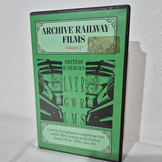 VHS VIDEO TAPE Archive railway films volume 2 - British Railways £9.99 ...