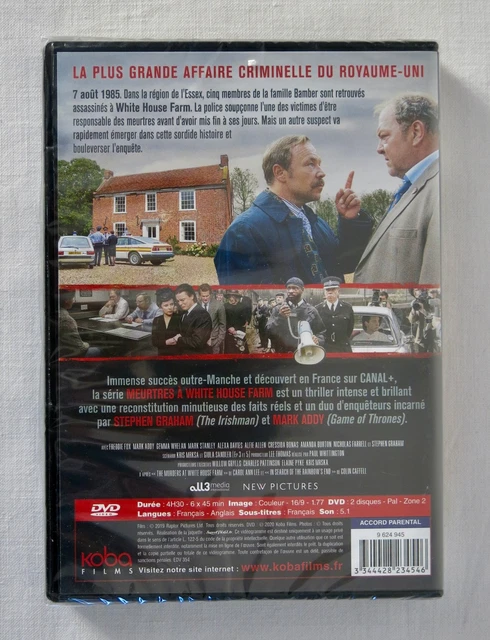 MEURTRES A WHITE HOUSE FARM, Paul Whittington, Freddie Fox, Cressida ...