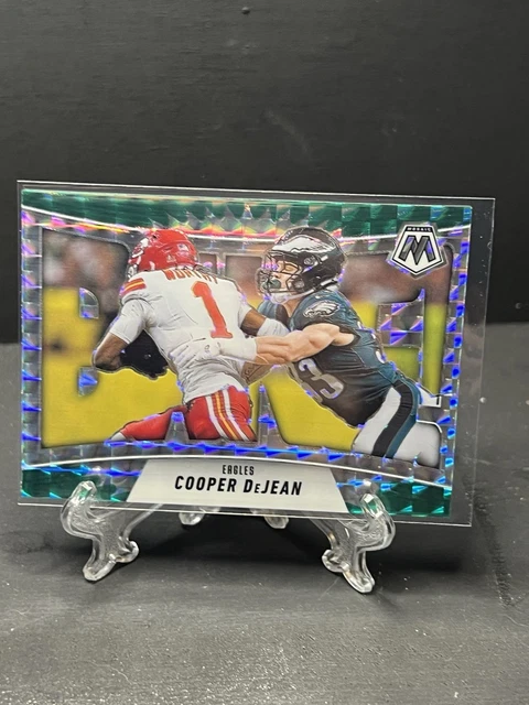 2025 PANINI MOSAIC - Bang! Cooper DeJean #9 Green Mosaic Prizm $2.38 ...