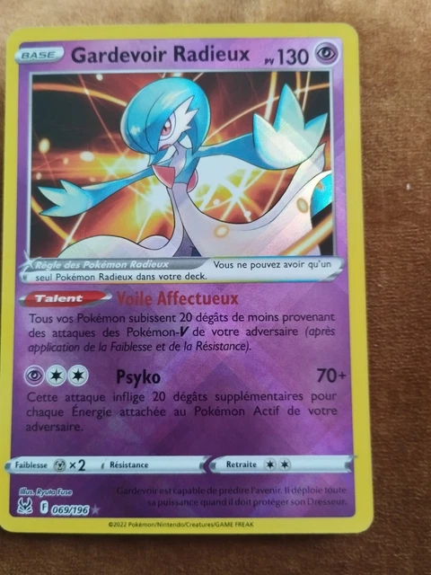CARTE POKÉMON GARDEVOIR Radieux 069/196 EB11 Origine Perdue Neuf FR EUR 2,50 - PicClick FR