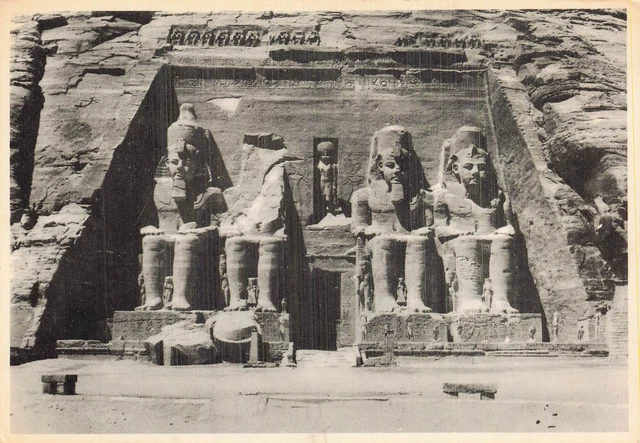 EGYPTE ABOU SIMBEL Grand Temple D Abou Simbel EUR 5,00 - PicClick FR