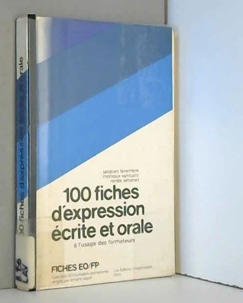 100 FICHES D'EXPRESSION écrite ou orale à l'usage des formateurs EUR 6,95 - PicClick DE