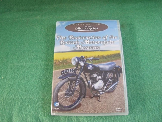 THE RESTORATION OF the British Motorcycle Museum New DVD Top-quality £9 ...