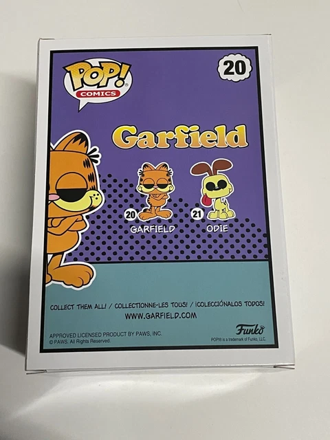 FUNKO POP COMICS Garfield 20 Garfield Flocked Target Exclusive $115.00 ...