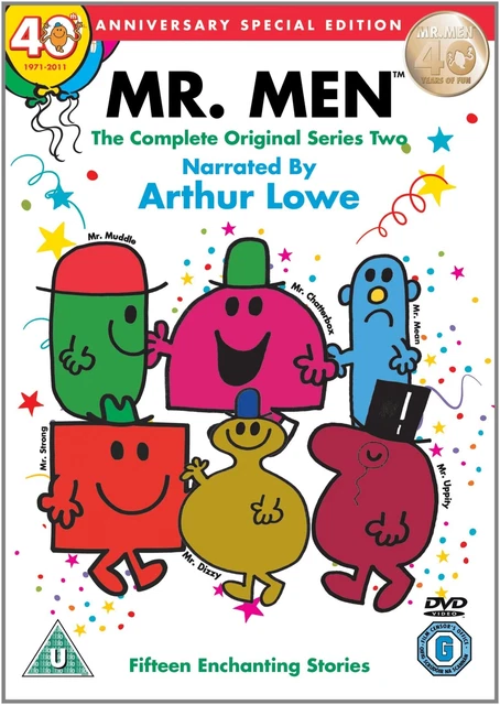 MR MEN - The Complete Original Series Two (DVD) Mister Men Arthur Lowe ...