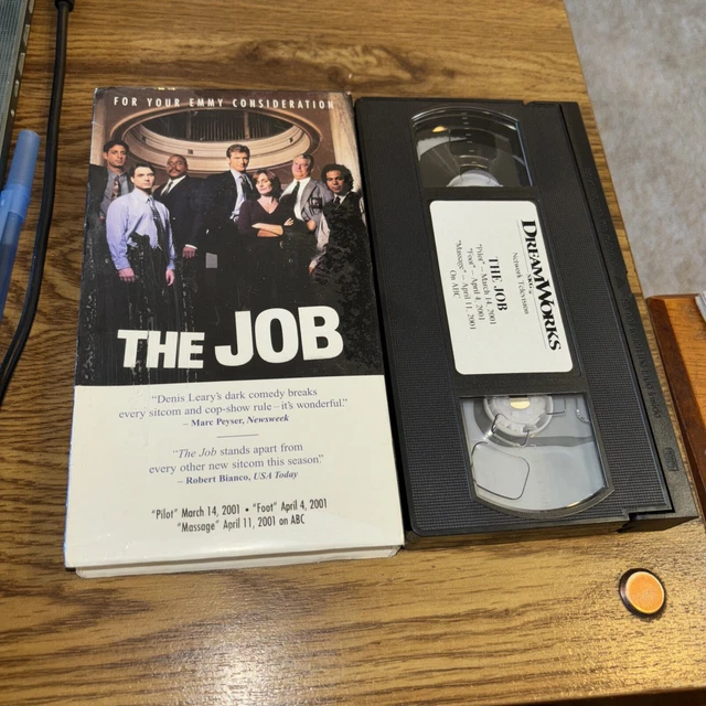 THE JOB VHS Denis Leary FYE , Dark Comedy 3 episodes pilot, foot ...