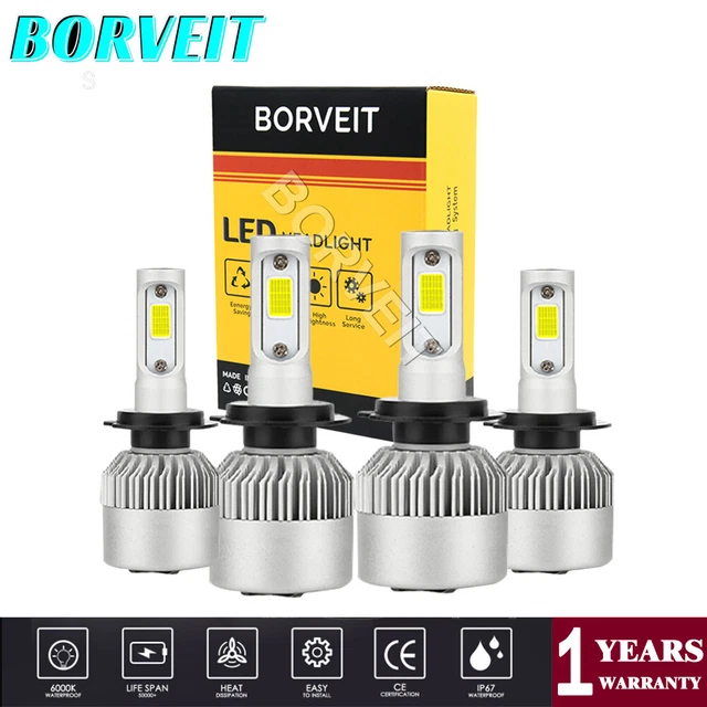 4X 120W HEADLIGHT Globes For Hyundai iMax 2008-2018 Hi Low Beam Bulb ...