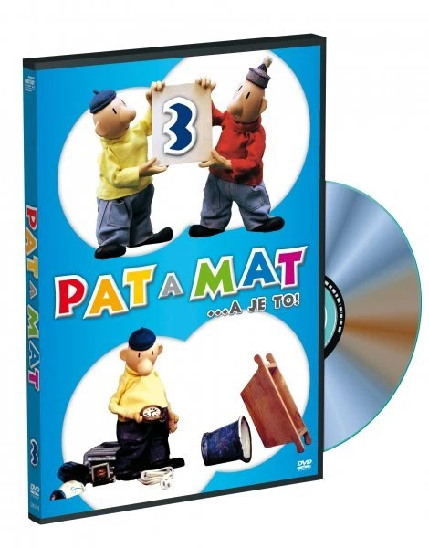 PAT A MAT 3 (A je to!) DVD original Czech animation classic 95 minute ...