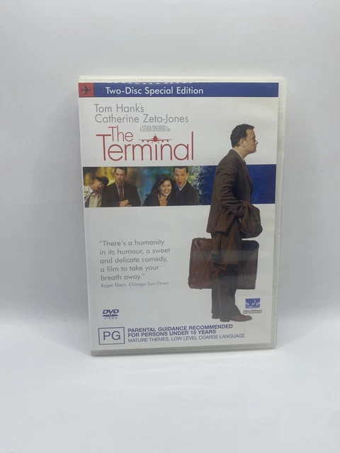 THE TERMINAL MOVIE DVD Region 4 AUS Free Postage - True Story Tom Hanks ...