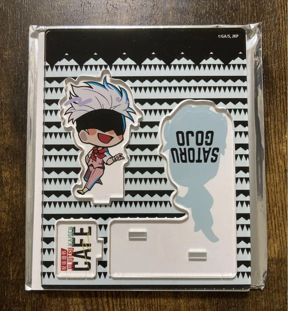 JUJUTSU KAISEN CAFE Gojo Satoru Mini Character Acrylic Stand £44.29 ...