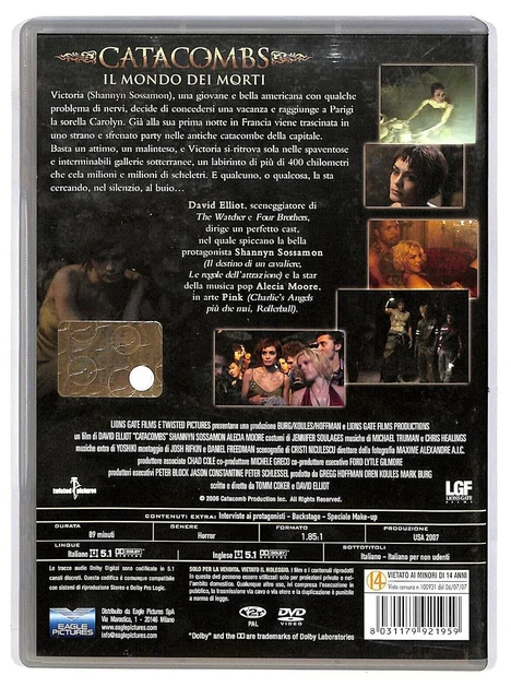CATACOMBS-IL MONDO DEI Morti (DVD) Sossamon/Moore £12.06 - PicClick UK
