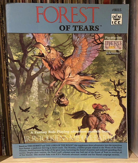 FOREST OF TEARS: Middle Earth Adventure Rpg, Merp £70.00 - PicClick UK