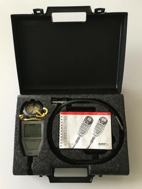 UWATEC ALADIN AIR Tauchcomputer Konsole mit Kompass und Koffer EUR 95 ...