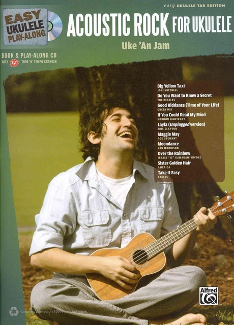 ACOUSTIC ROCK FOR Ukulele: Easy Ukulele Play-Along by Alfred Publishing ...