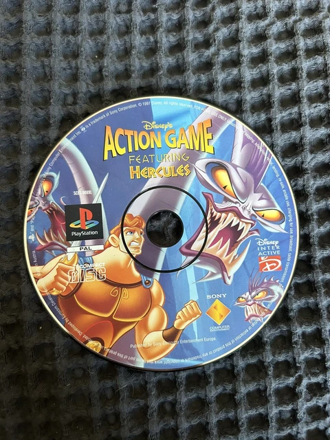 DISNEY'S ACTION GAME Featuring Hercules Sony PlayStation 1 (PS1) DISC ...