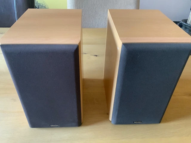 DENON SC-M50 BOOKSHELF Speakers Designed by Mission in the UK £25.00 ...