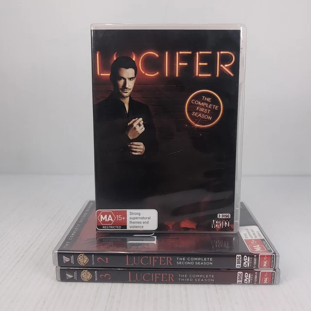 LUCIFER : THE Complete Series Season 1 2 3 11-Disc Set DVD Box Set ...