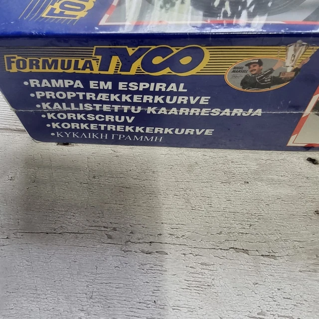 FORMULA TYCO SLOT Car 1:87 Nigel Mansell High Banked Corkscrew New ...