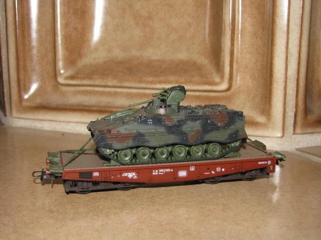 ROCO MINITANKS 818 DB Rungenwagen Marder Achtung Märklinachsen EUR 34 ...
