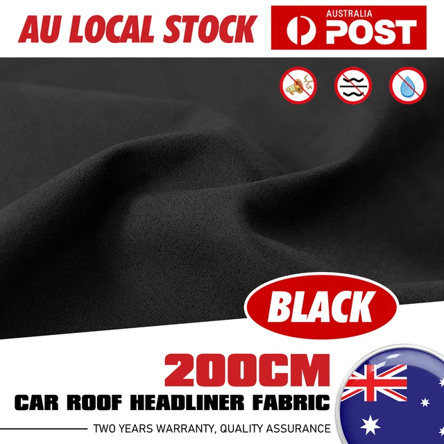 2MX1.5M FOAM HEADLINING Fabric Car Ceiling Roof Hood Lining Redesign ...