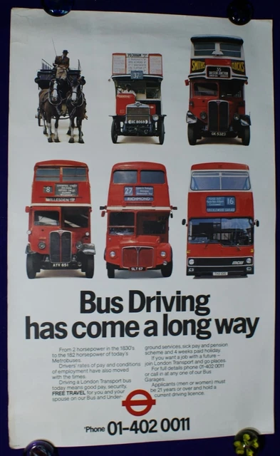 LONDON TRANSPORT DRIVING Horse Metrobus Routemaster Rt St Aec Bus ...