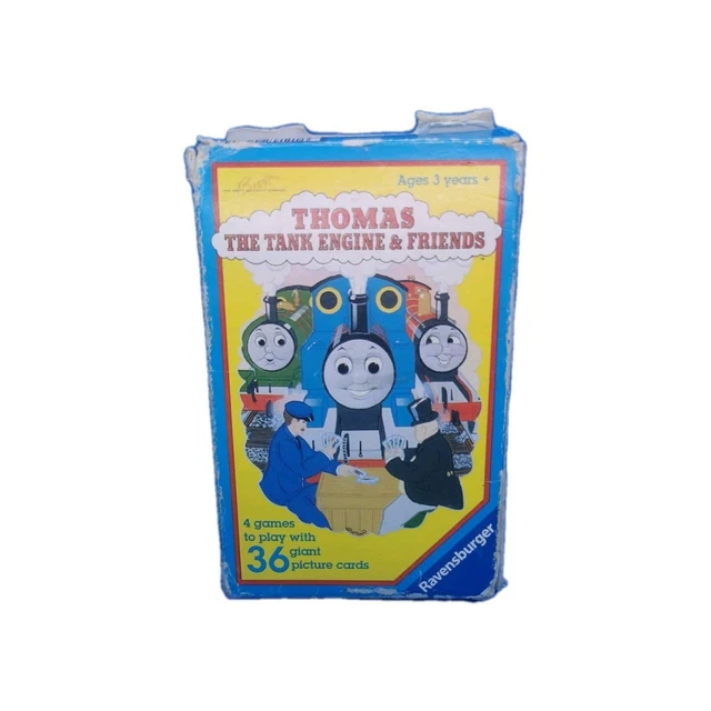THOMAS THE TANK Engine & Friends 1996 Giant Picture Card Game Ravensburger £5.99 - PicClick UK