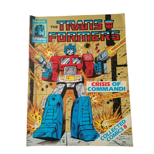 TRANSFORMERS UK COLLECTED Comics 8 Spring Special 1988 Marvel UK G1 ...