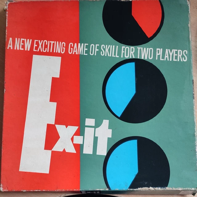 VINTAGE EX-IT 1962 Playcraft Games Board Game £4.99 - PicClick UK