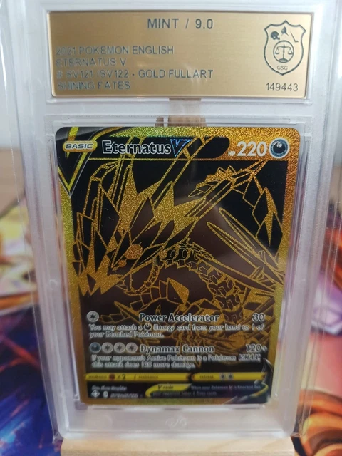 ETERNATUS V GOLD SV121/SV122 EN Mint Pokemon GSG Graded 9 £35.23 ...