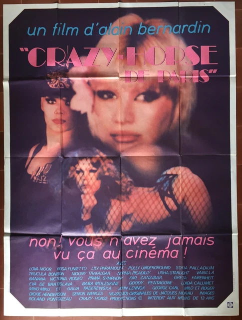 PLAKAT CRAZY HORSE De Paris Alain Bernardin Lova Moor - John Lennox ...