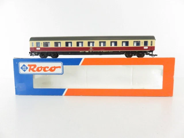 (ANS085) ROCO 44404 H0 AC Schnellzugwagen 1. Kl. der DB, OVP EUR 14,03 ...