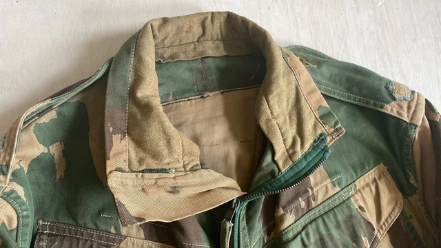 VTG 1950S BRITISH Army Issue Denison Smock Jacket Camo Paratrooper ...