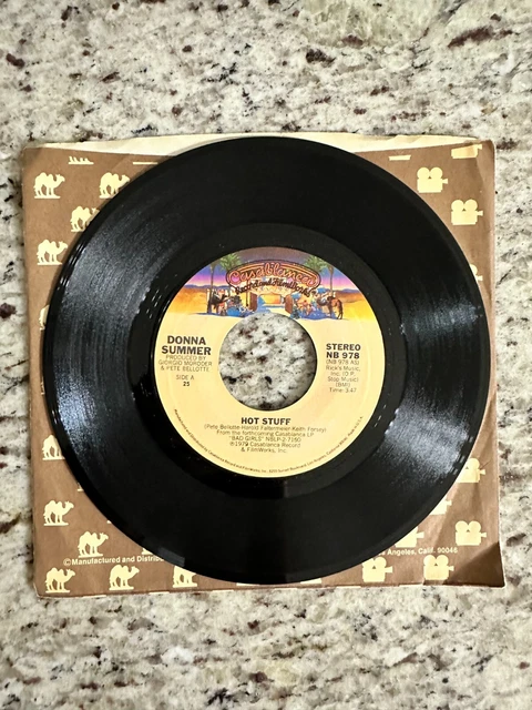 DONNA SUMMER - Hot Stuff OG 45 GIRI, Casablanca Records, 1979, UC EUR 5,64 - PicClick IT