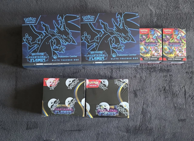 POKÉMON TCG MEGA Evolution-Phantasmal Flames bundle Full List In The ...