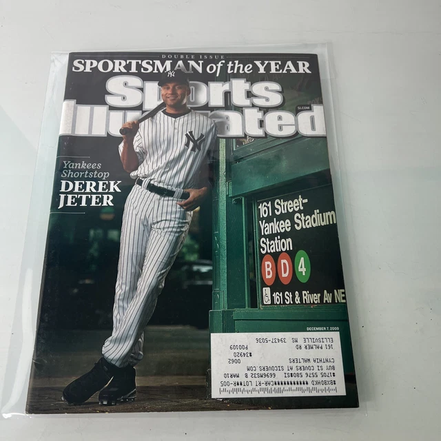SPORTS ILLUSTRATED 7 décembre 2009 Derek Jeter New York Yankees Cover ...