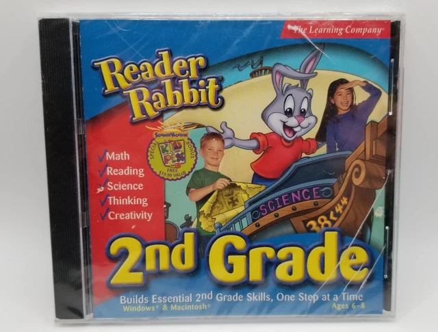 READER RABBIT 2ND Grade (Windows / Mac) | The Learning Company 2002 ...