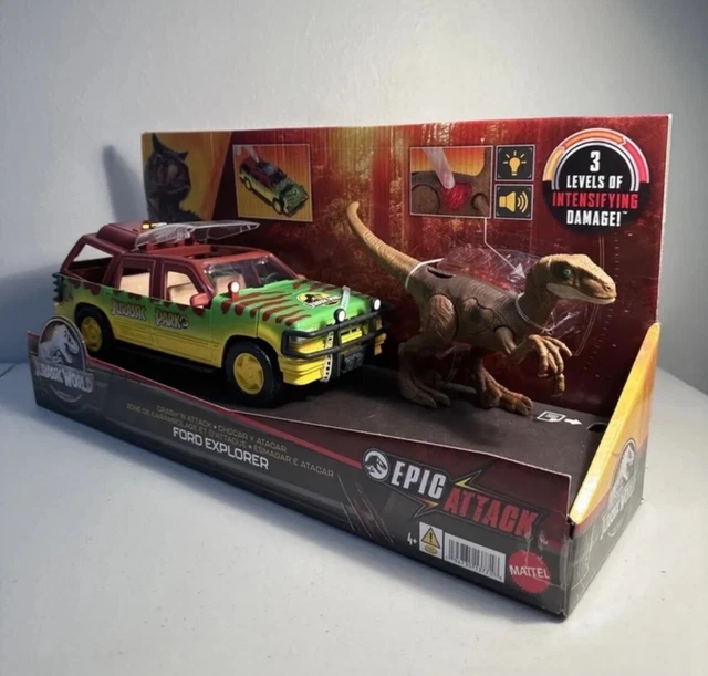JURASSIC WORLD EPIC Attack Ford Explorer EUR 39,99 - PicClick FR