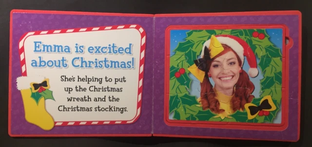 CHRISTMAS WITH THE Wiggles Jigsaw Puzzle (Foam Book 2016) By Lake Press ...