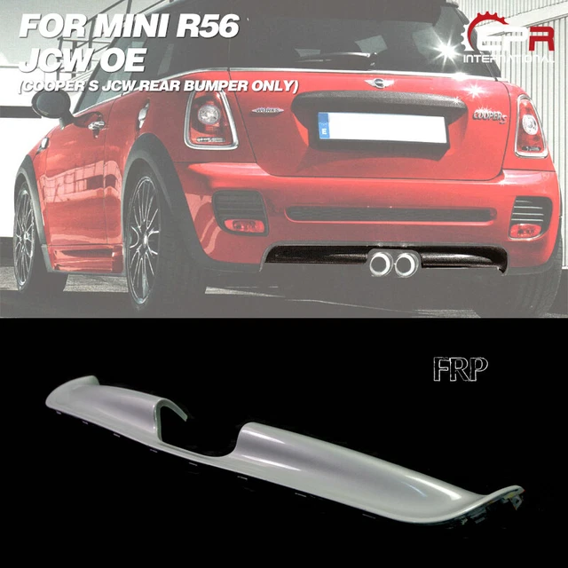 FRP OEM REAR Bumper Diffuser Lip Kits For Mini Cooper S R56 JCW Rear ...